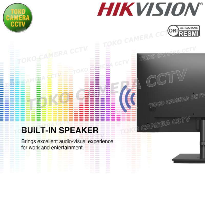 Jual Hikvision Monitor Led Ds-d5022f2-1v2s Full Hd 22 Inch Speaker Di Seller Toko Camera Cctv ...