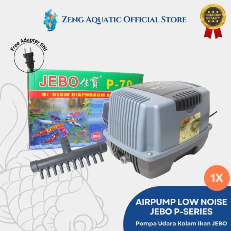 Jual Jebo P50 P-50 Pompa Udara Aerator Air Pump Airator Aquarium Kolam ...