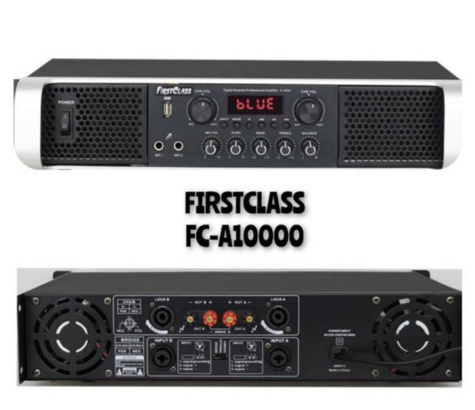 Promo Amplifier Power Mixer Karaoke Bluetooth Firstclass A10000 / Fc ...