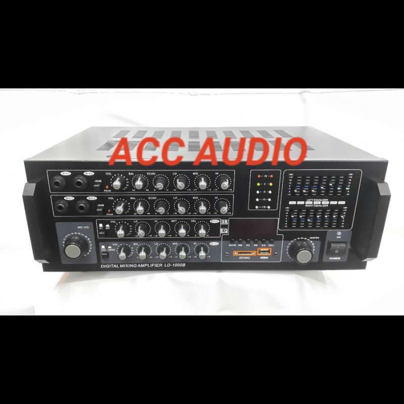 Promo Power Amplifier Titan Ld1000b Usb/bluetooth Digital Mixing Diskon ...