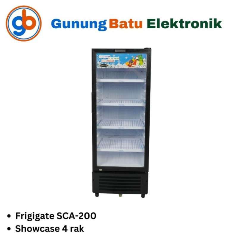 Promo Frigigate Showcase Chiller 200 Liter Sc-a-200 Lv Original Resmi ...