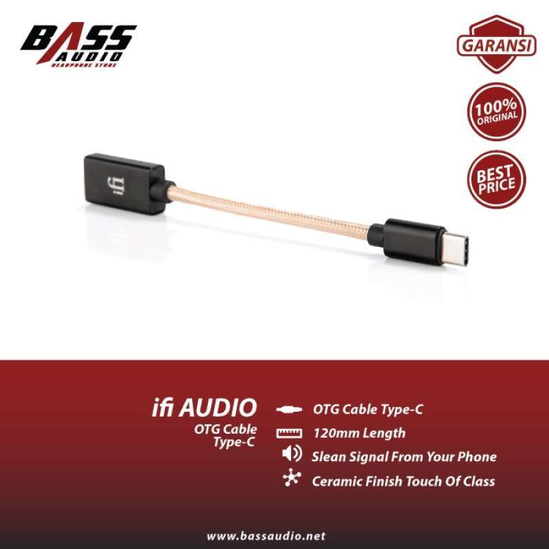 Promo Ifi Audio Type-c Otg Cable / Kabel Otg Tipe C Diskon 23% Di ...