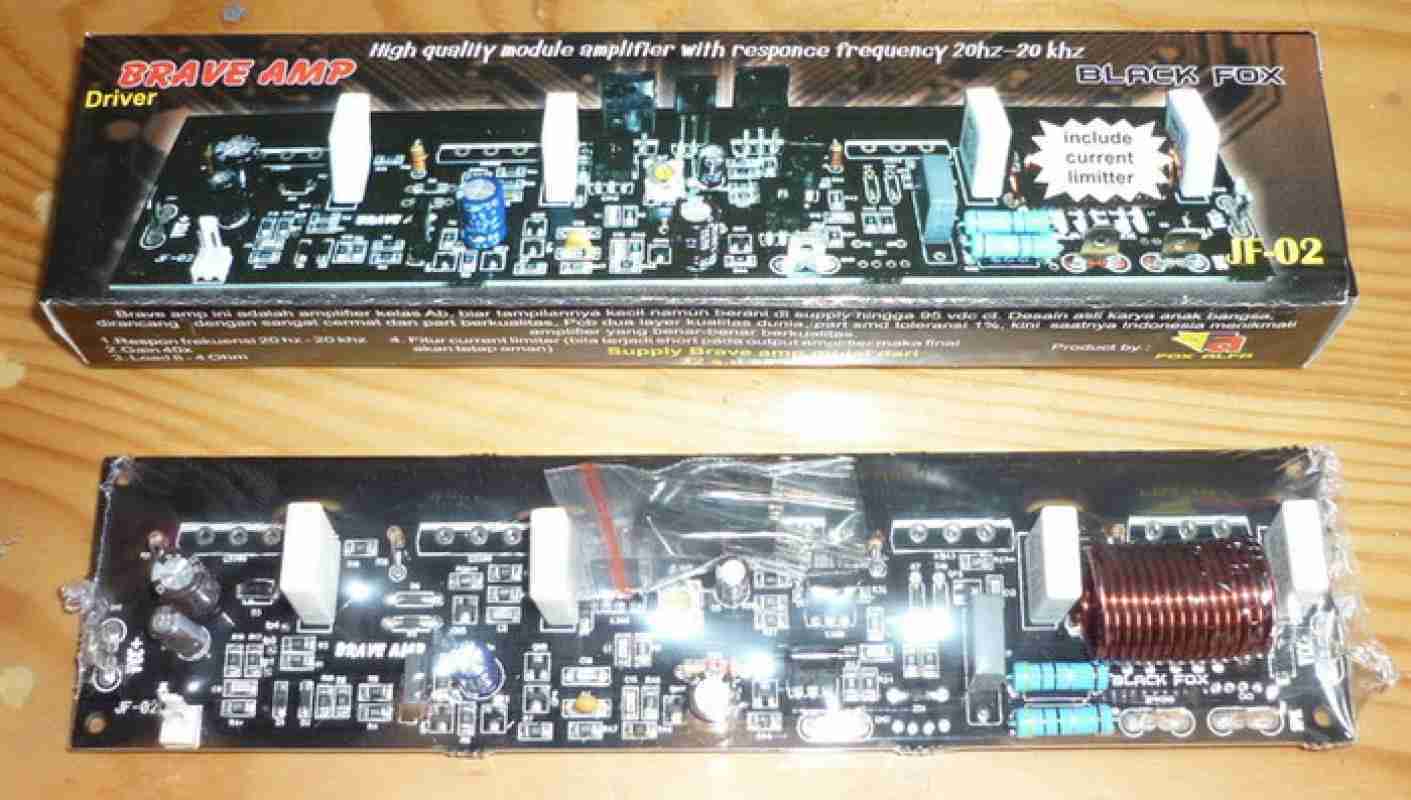 Promo Driver Power Brave Amp Jf-02 Diskon 23% Di Seller Ryoma Store - Kebon Kacang, Kota Jakarta ...