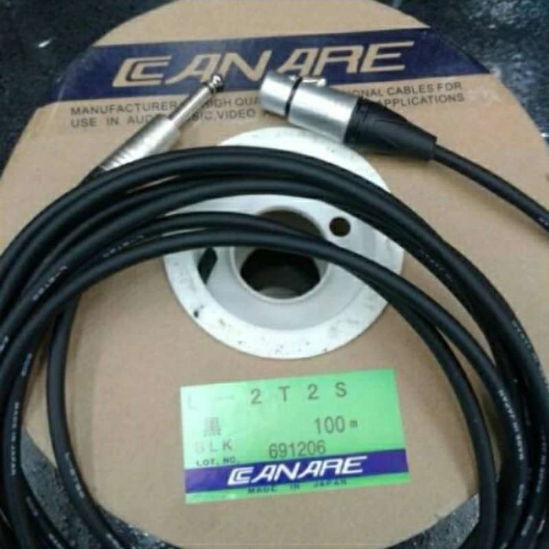 Promo Kabel Microphone 5 Meter Canare L2t2s Kualitas Bagus Diskon 23% ...