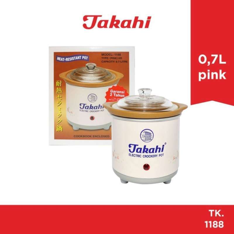 Promo Takahi Premium Series Electric Crockery Pot 0,7 Litre Instan ...