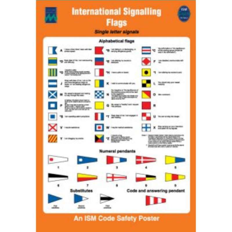 Promo International Signalling Flags Poster Impa 331579 Imo Ism Poster ...
