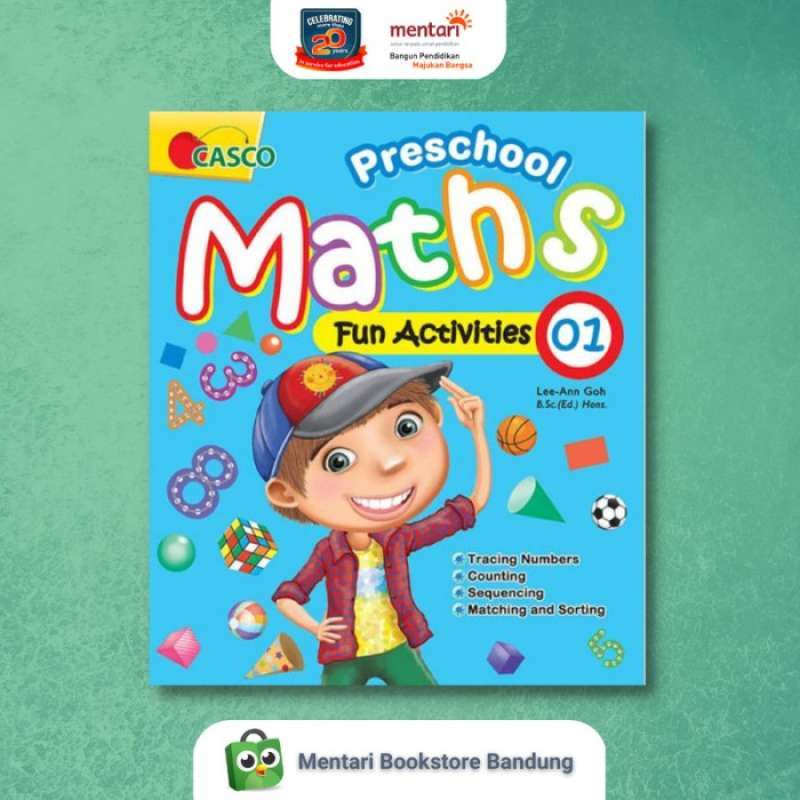 Promo Preschool Maths Fun Activities | Buku Latihan Tambahan Maths Tk Diskon 23% Di Seller ...