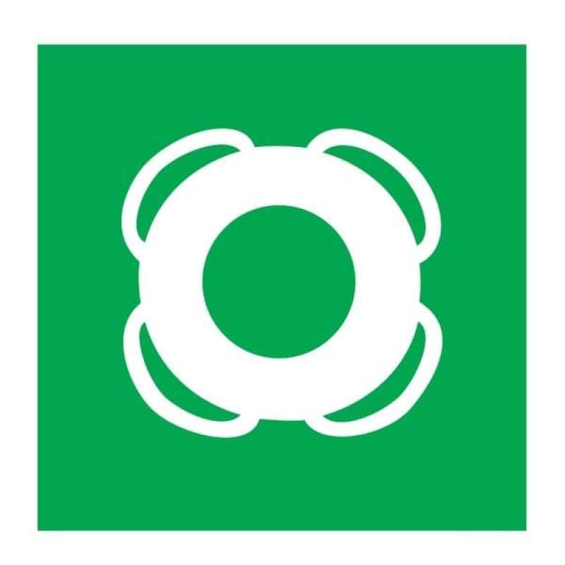 Promo Stiker Imo Safety Simbol - Lifebuoy - Impa 334056 - Sticker ...