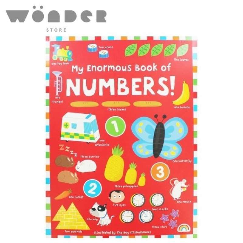 Promo Buku Import My Enormous Book Of Numbers Diskon 23% Di Seller ...