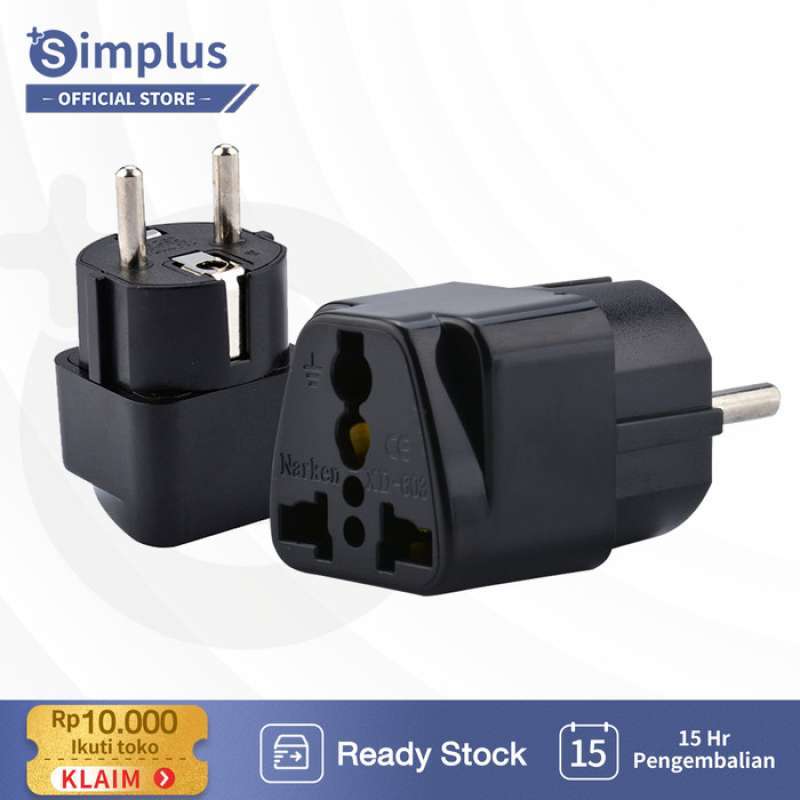 Promo Adapter Konverter Colokan Listrik Travel Adaptor Diskon 23% Di ...