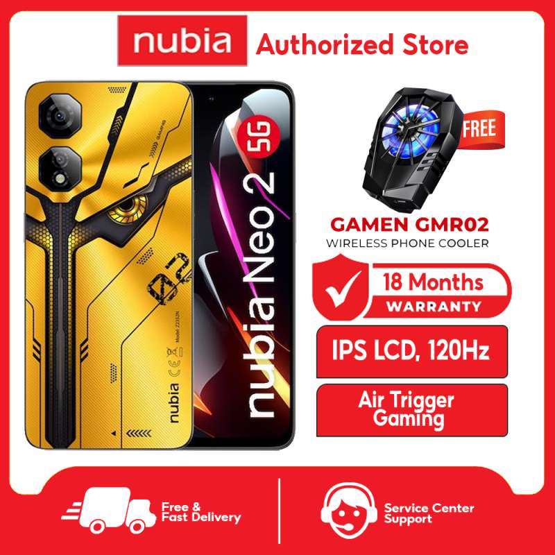 Promo New Nubia Neo 2 5g Shoulder Air Trigger Ufs 3.1 8+12/256 Garansi Resmi - Kuning Diskon 8% ...