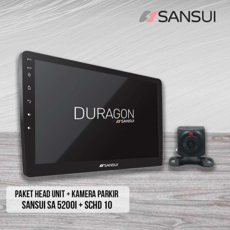 Promo Promo Bundle Head Unit Plus Kamera Parkir Sansio Sa 5200i + Schd 10 Terbaik - 9 Inch ...