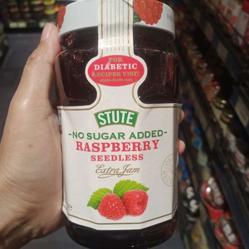 Promo Stute Raspberry Seedless Jam 430gr - Selai - No Sugar Added ...