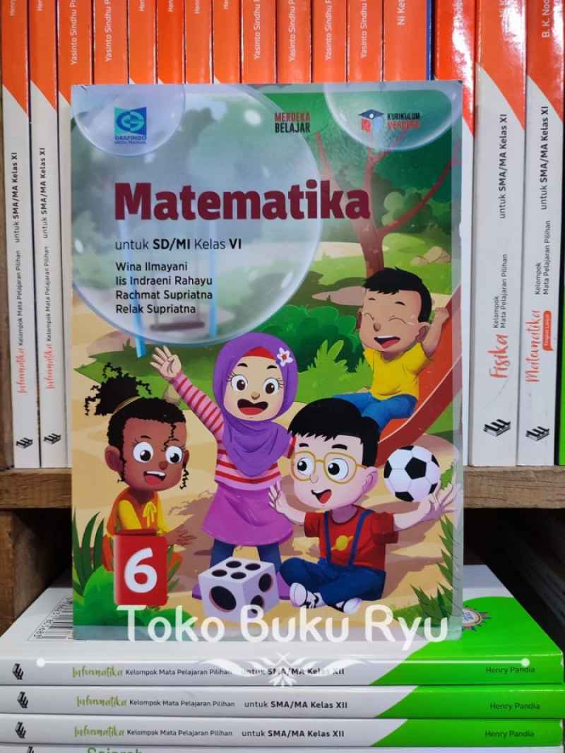 Promo Buku Matematika Kelas 6 Sd/mi Kurikulum Merdeka Grafindo Diskon 23% Di Seller Zawaru Store ...