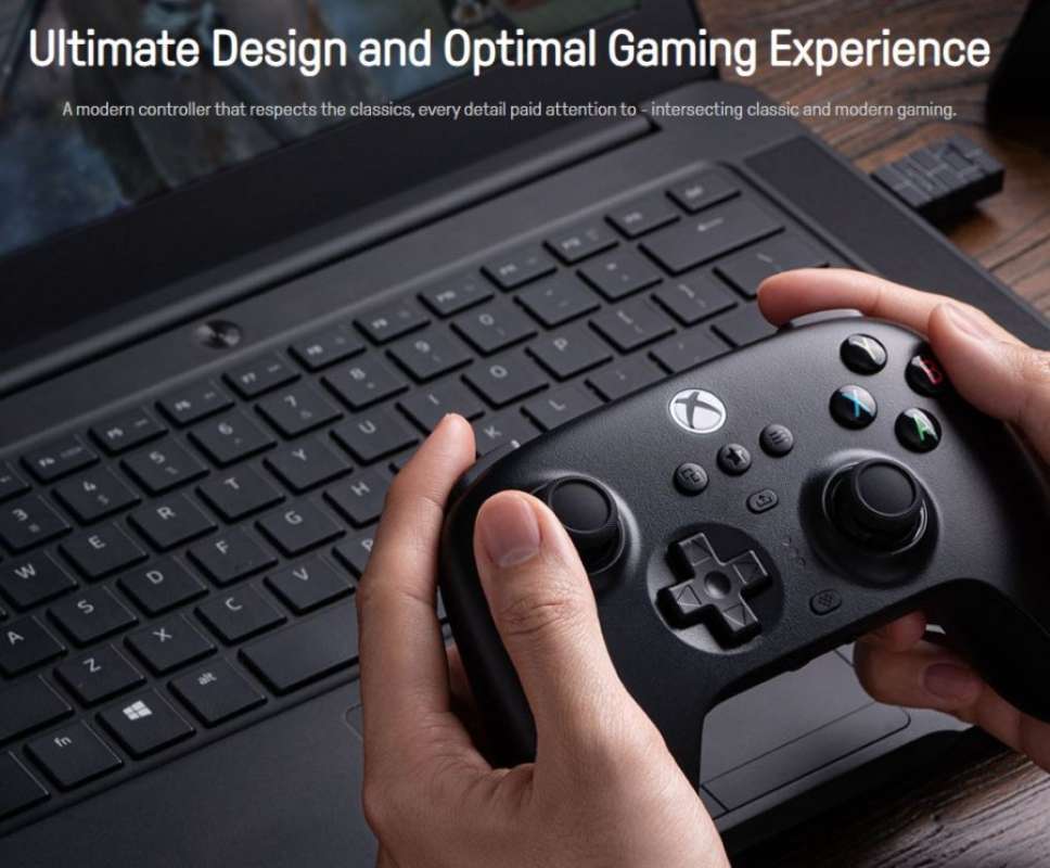 Jual 8bitdo Ultimate 3-mode Wireless Gamepad Controller Hall Effect Stick Triggers For Xbox ...