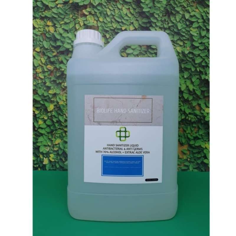 Jual Biolife Hand Sanitizer Gel 5 Liter - Antiseptic - Anti Corona ...