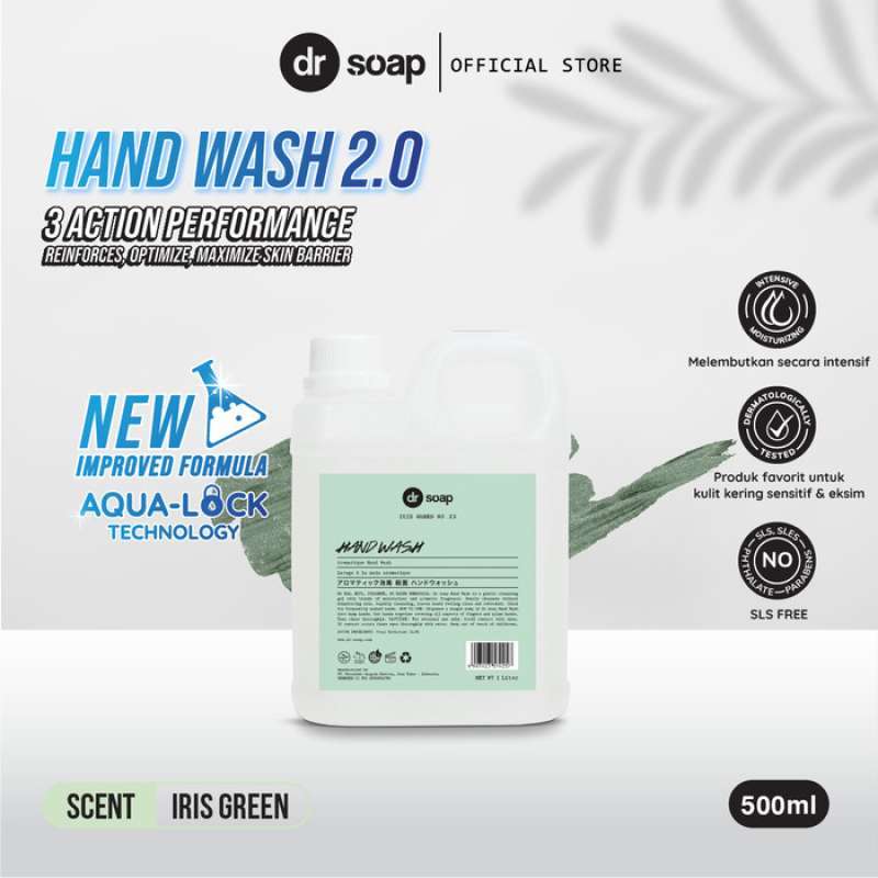 Jual Dr Soap Hand Wash 1l (iris Green) Di Seller Suzuka - Cengkareng ...