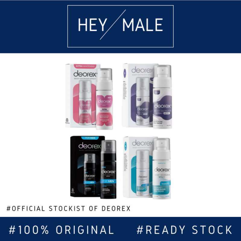 Jual Deorex Body Odorizer Spray / Deodorant - For Men Di Seller ...