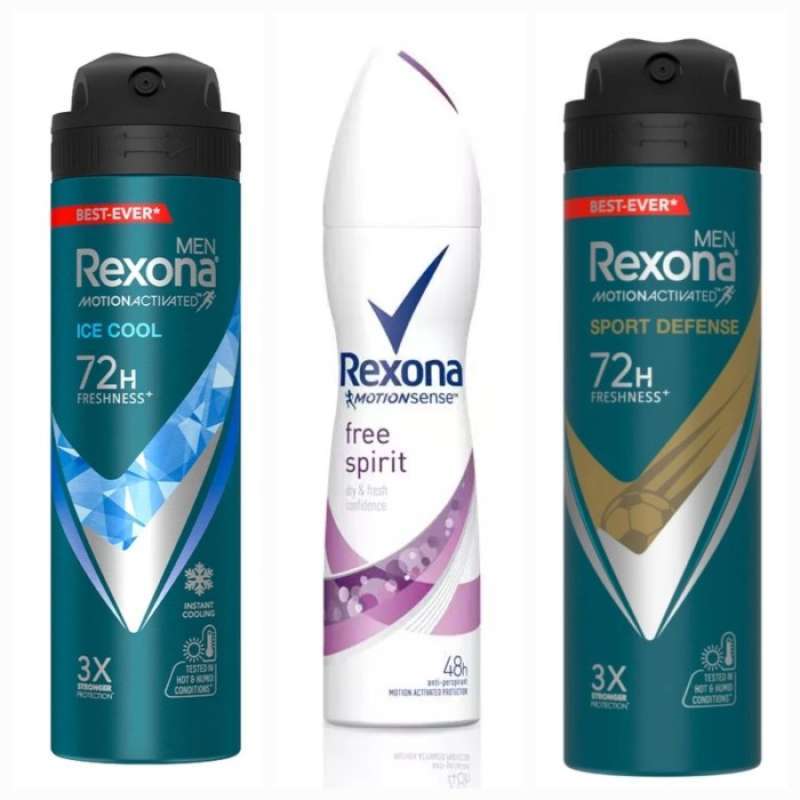 Jual Rexona Men Deodorant Body Spray Invisible+ Antibacterial 150 Ml Di ...