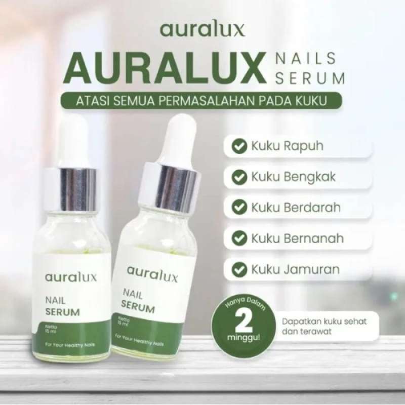 Jual Auralux Nail Serum Perawatan Kuku/jamur/cantengan/vitamin Kuku Di Seller Aghanim ...
