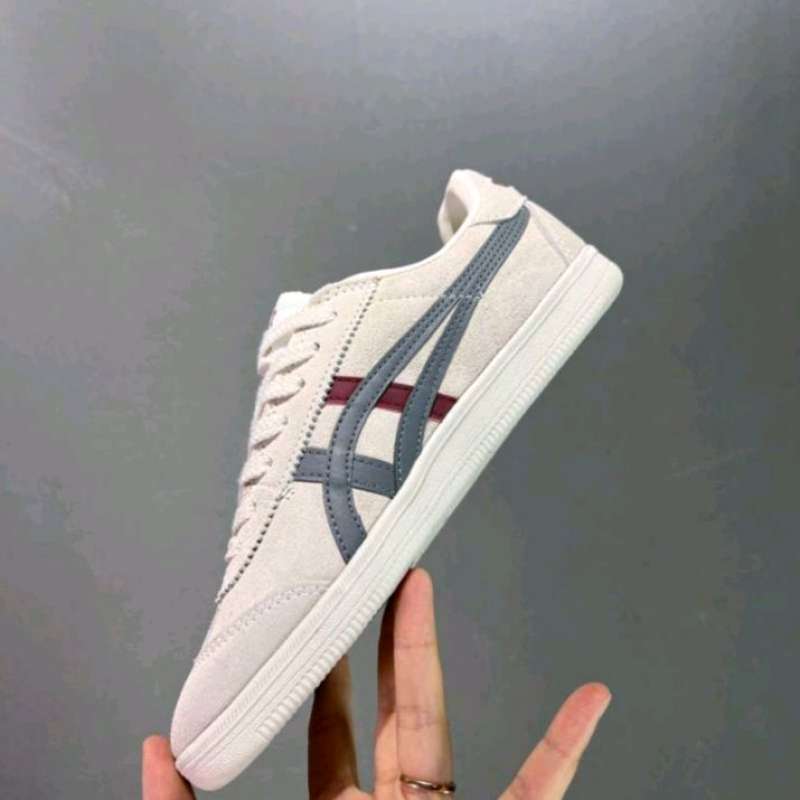 Promo Sepatu Onit Tokuten Cream Grey Red Bnib - 42 Diskon 50% Di Seller ...