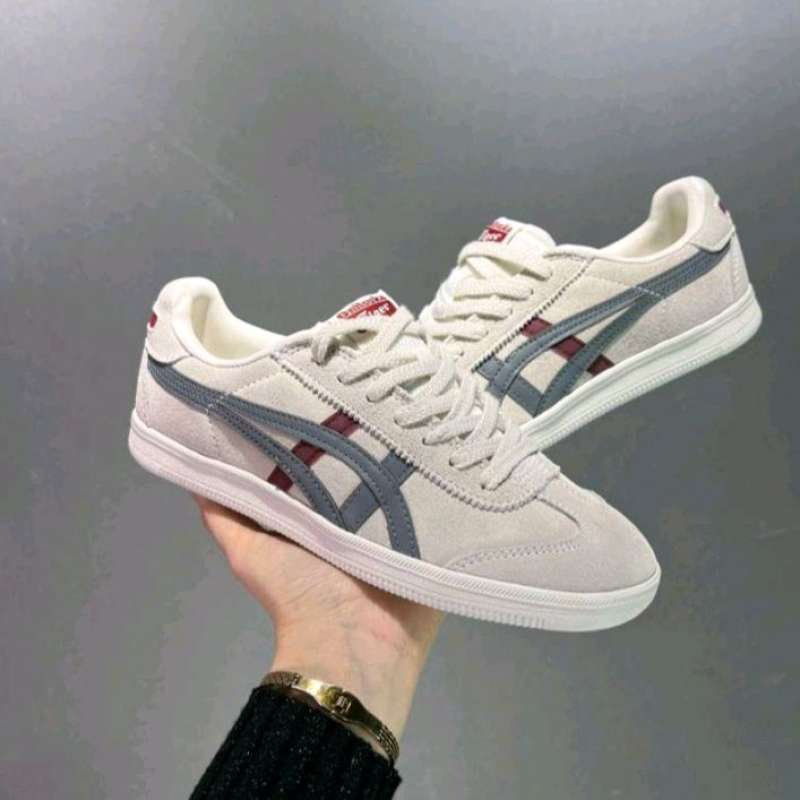 Promo Sepatu Onit Tokuten Cream Grey Red Bnib - 42 Diskon 50% Di Seller ...