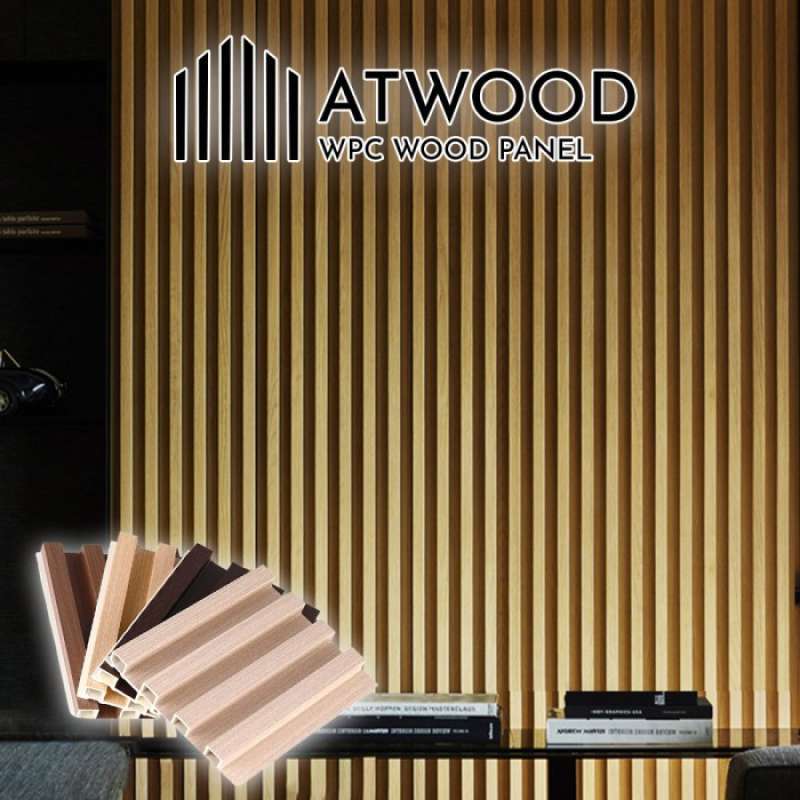 Promo Atwood Panel Wpc Dinding - Wall Panel Partisi Kayu Pvc - Wood ...