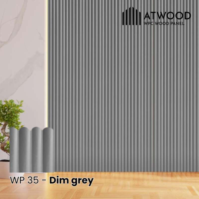 Promo Atwood Panel Wpc Dinding - Wall Panel Partisi Kayu Pvc - Wood ...