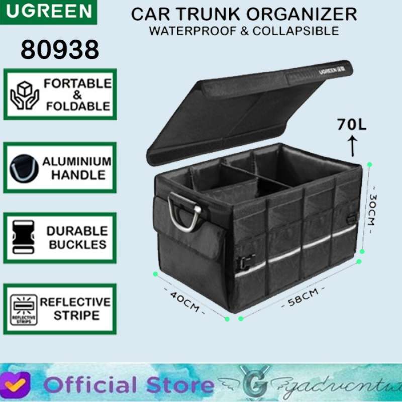 Promo Car Trunk Storage Box Tas Kotak Penyimpanan Organizer Bagasi ...