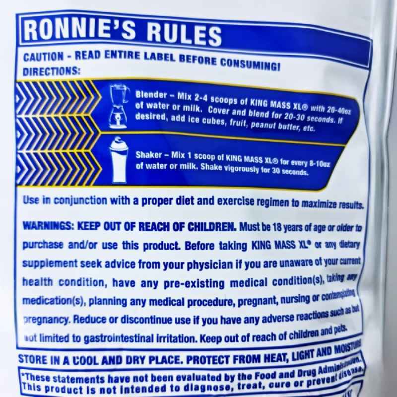 Promo King Mass 15 Lbs (kingmass 15lbs Rcss Ronnie Coleman Signature ...