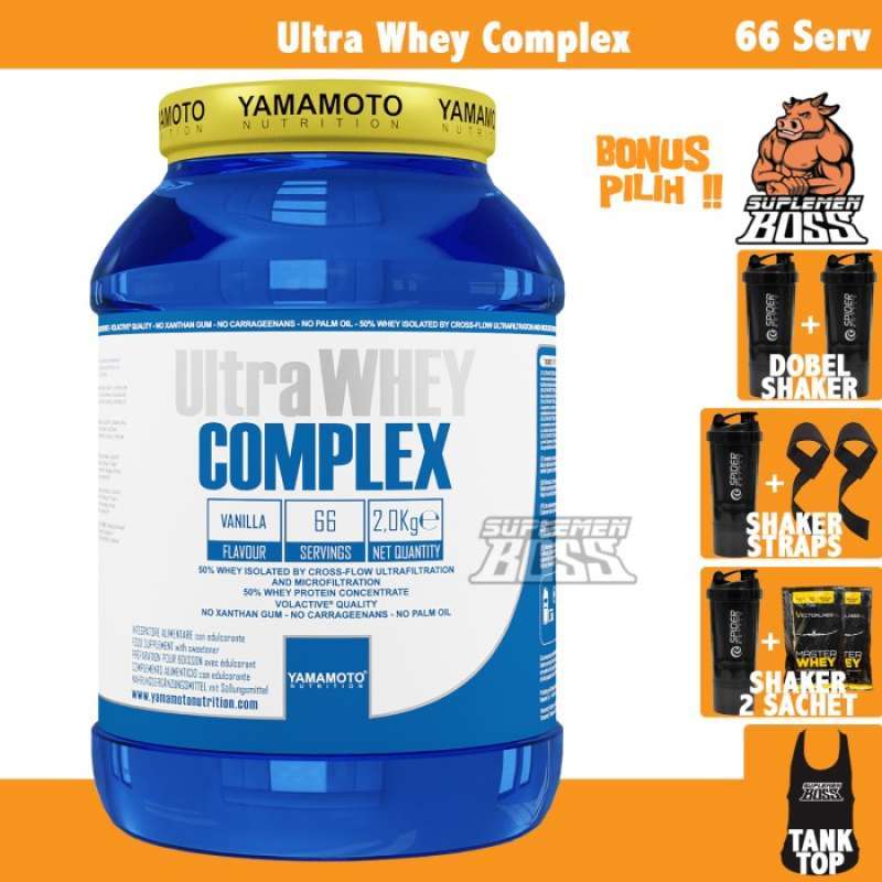 Promo Ultra Whey Complex 4.4 Lbs Yamamoto 66 Serving Diskon 33% Di ...