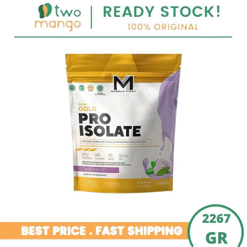 Promo Muscle First M1 Gold Series Pro Isolate Whey Protein 5lbs 2267g ...