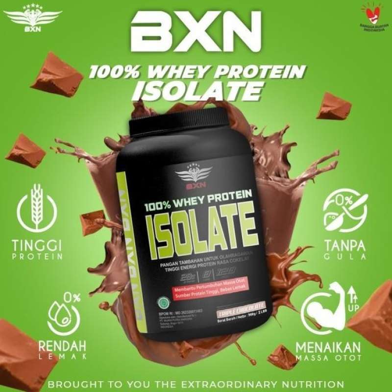 Promo Bxn Whey Protein Isolate 2 Lb Whey Protein 2lb 2lbs Lbs Susu Gym ...
