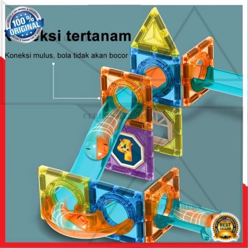 Promo Magnetic Blocks 42/68/98 Pcs -building Brick Anak Edukatif 3d ...