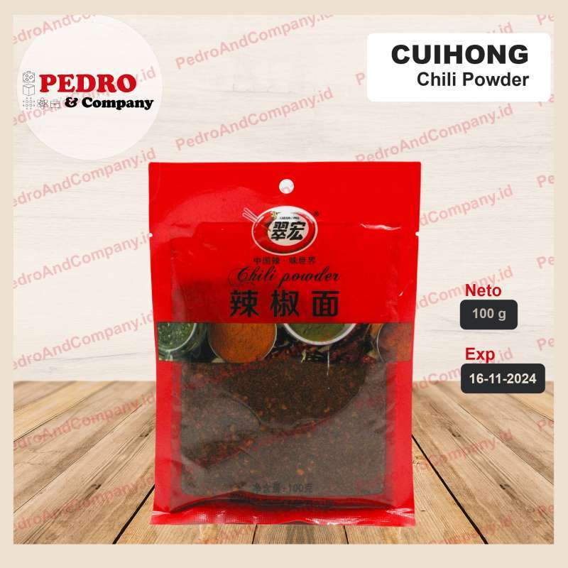Jual Chihong Chili Powder 100 Gram China Chinese Chilli Powder Di ...