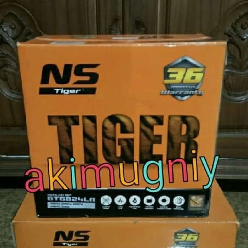 Promo Aki Accu Ns60l 46b24l Ns Tiger Garansi 3 Tahun Aki Kering Diskon ...