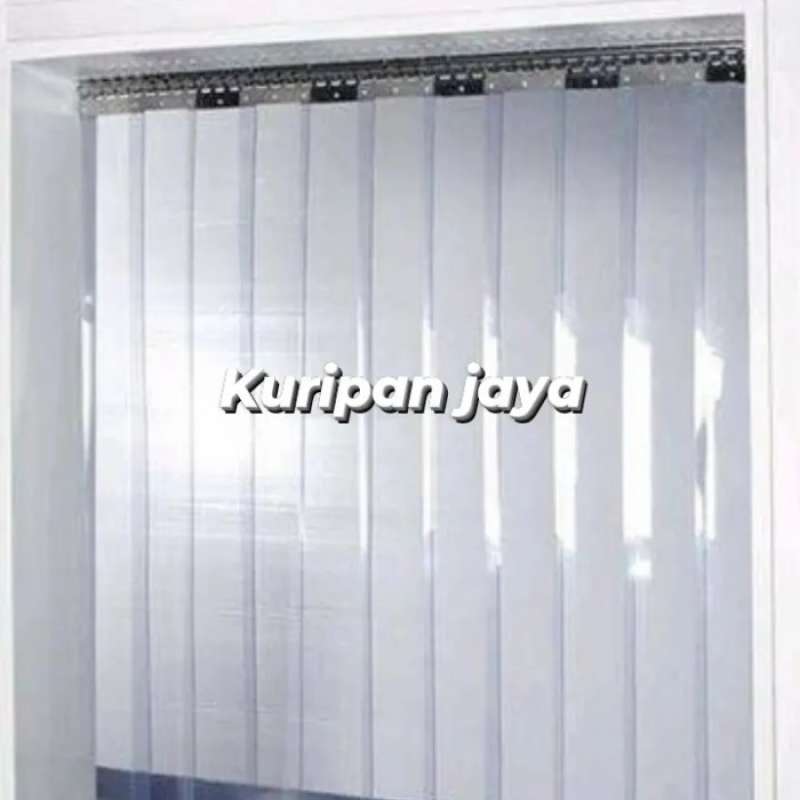 Promo Tirai Pvc Curtain Kumplit Tinggal Pasang L 1mtr X T 2mtr Tirai ...