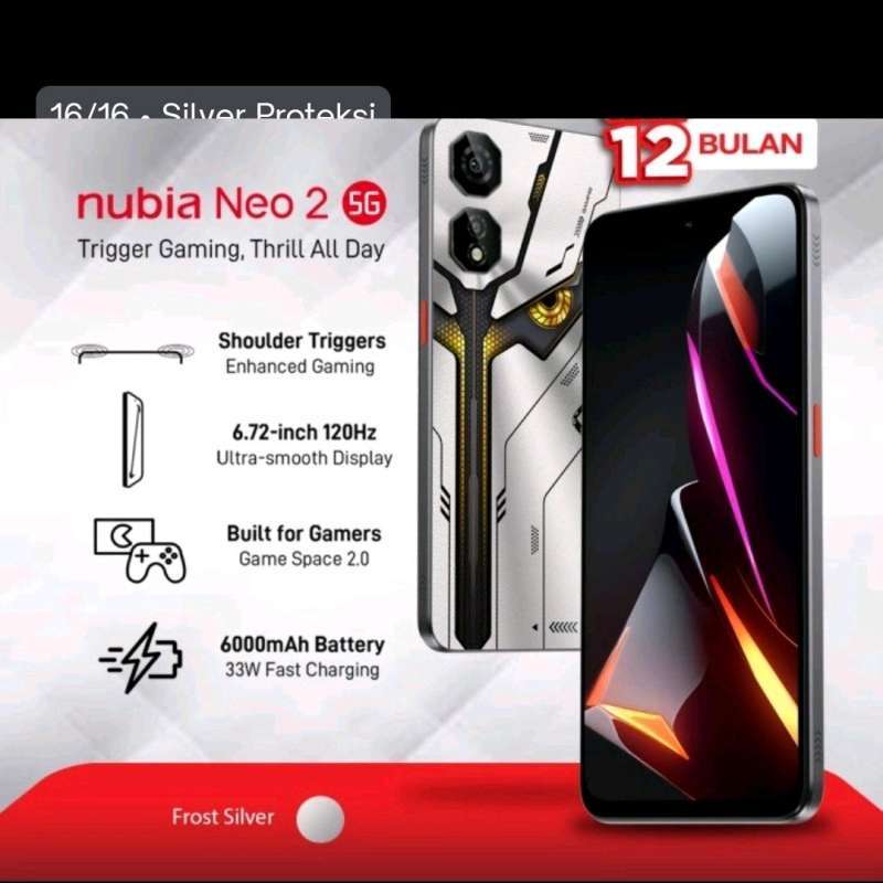 Jual Nubia Neo 2 5g 8/256 No Repack Di Seller Aguero New Shop ...
