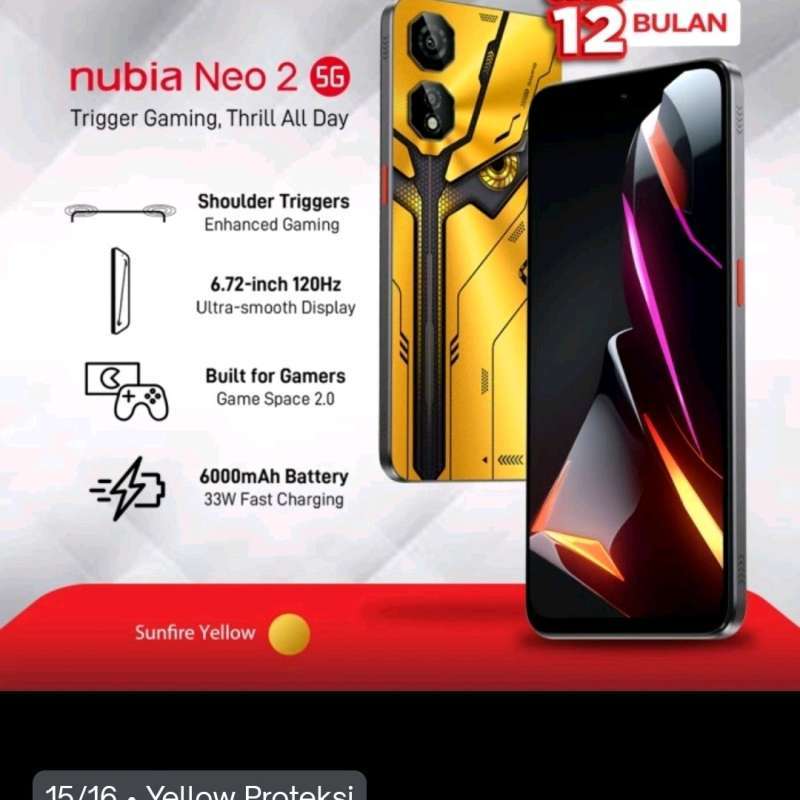 Jual Nubia Neo 2 5g 8/256 No Repack Di Seller Aguero New Shop ...