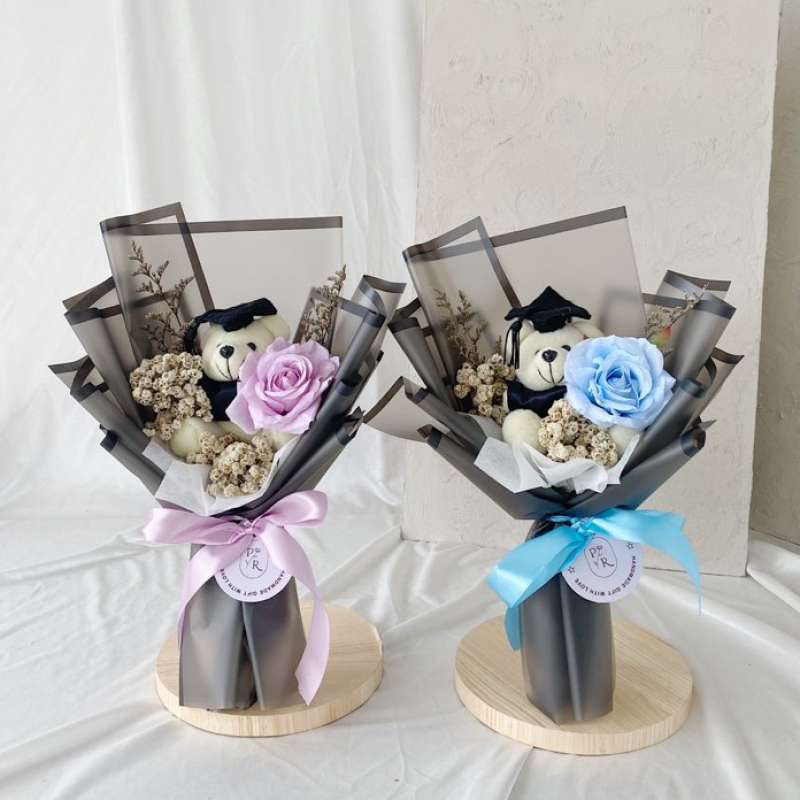 Jual Paperush.id [bbe01] Buket Bunga Boneka Wisuda / Hadiah Wisuda Di ...