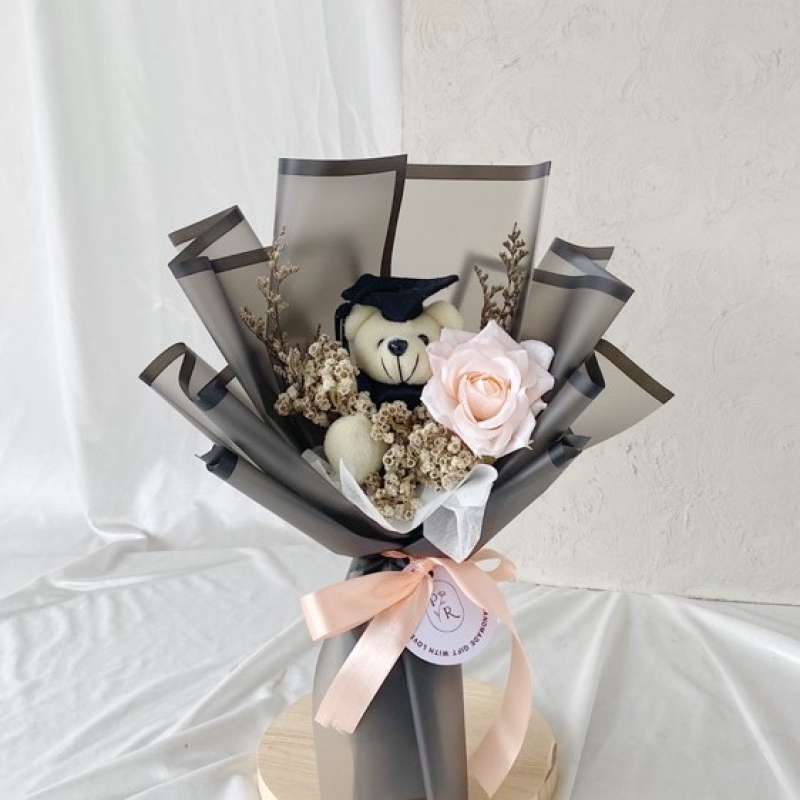 Jual Paperush.id [bbe01] Buket Bunga Boneka Wisuda / Hadiah Wisuda Di ...