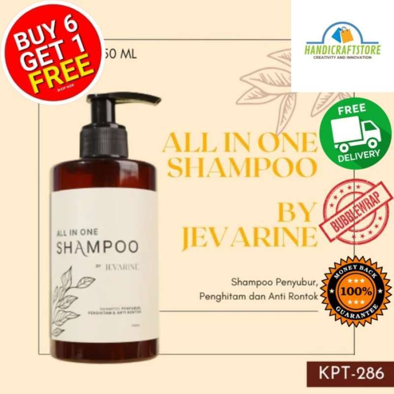 Jual All In One Shampoo Jevarine Anti Rontok Dan Efektif Menumbuhkan ...