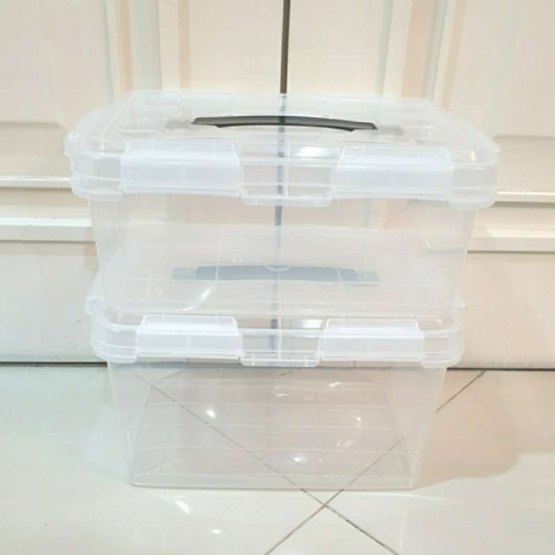 Promo Box Transparan 15liter/ Food / Box Bening/ Box Container Bening ...