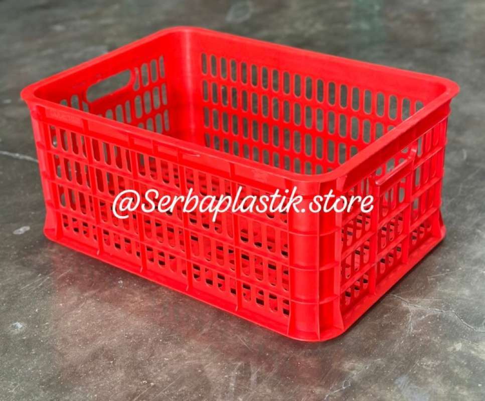 Jual Container Box Industri / Keranjang Kontainer Pabrik / Krat Plastik ...