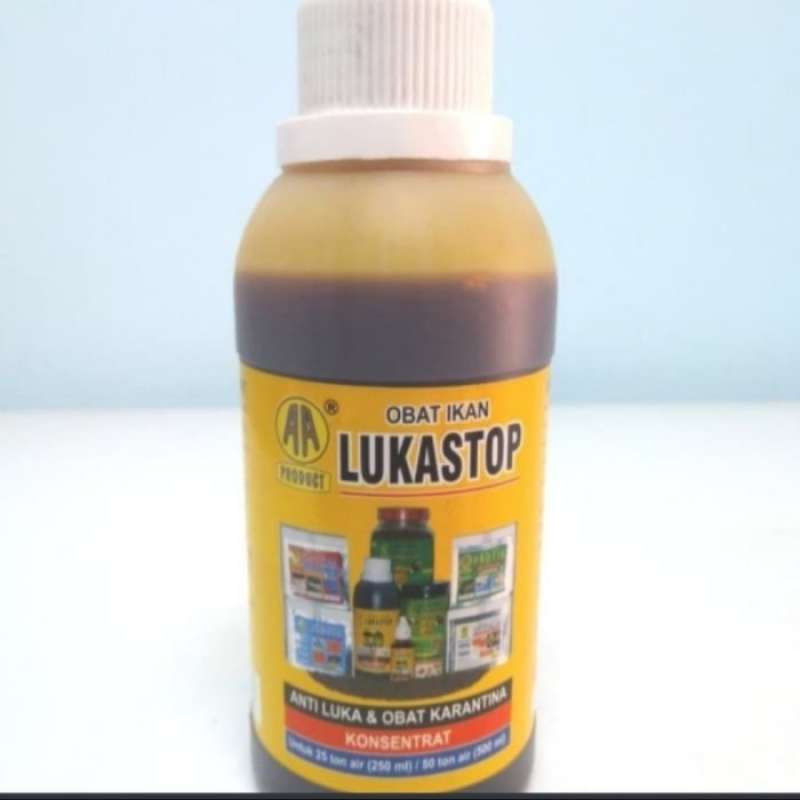 Promo Lukastop 250ml Luka Stop 250 Ml Obat Luka Ikan Hias Anti Bakteri ...