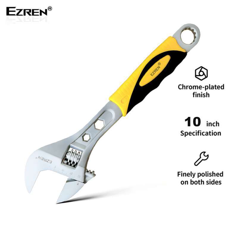Jual Ezren Ez-250a 10 Kunci Inggris 260mm Adjustable Wrench Spanner Di ...