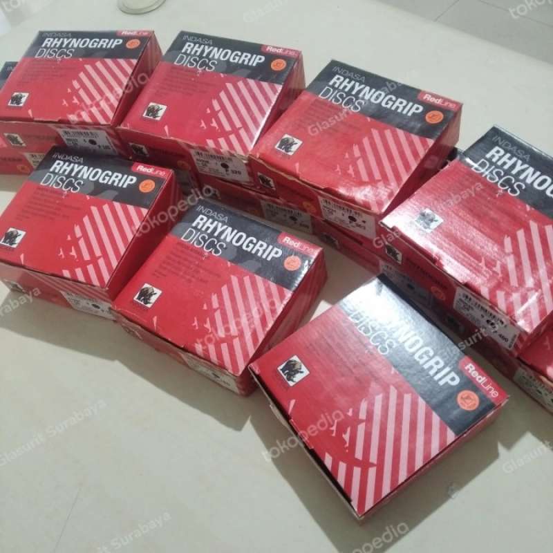 Jual Amplas Bulat Indasa Rhynogrip Red Line Disc 125mm 5h - P 320 Di Seller Aghanim - Cengkareng ...