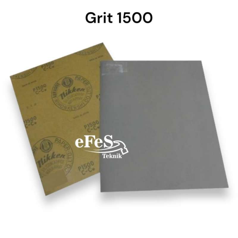 Jual Amplas Lembar Nikken Grit 60-2000 Made In Japan 1 Pack Isi 100 ...