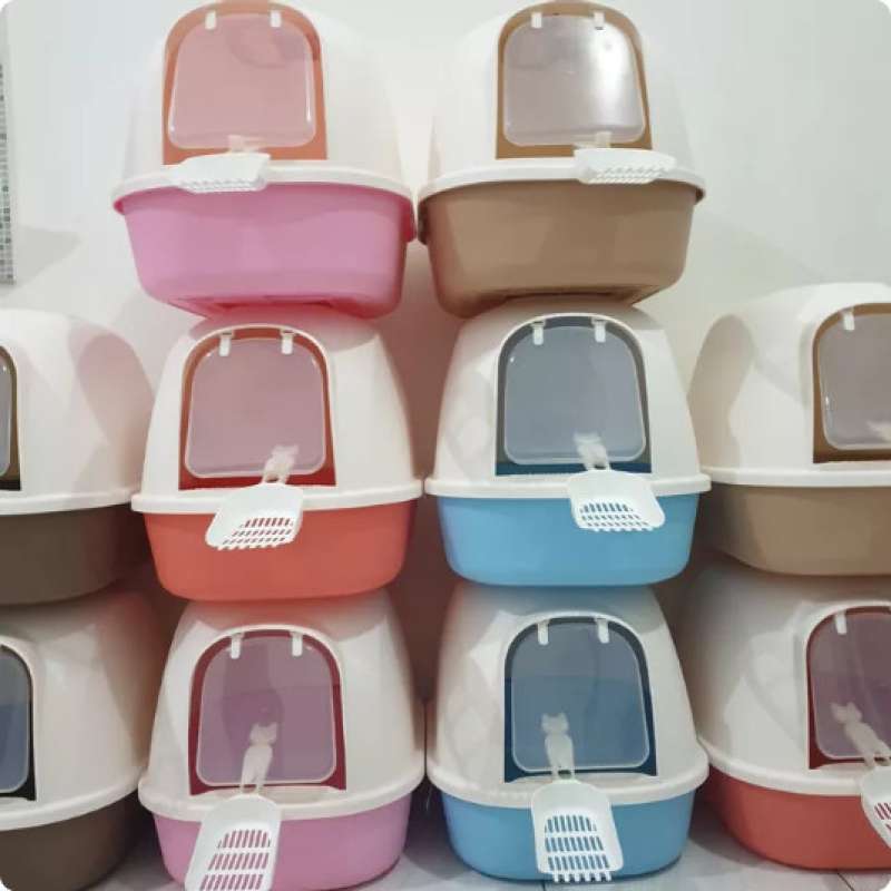 Promo Cat Litter Box Tempat Pup, Pipis, Bak Pasir Kucing Toilet Kucing ...