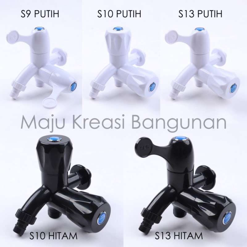 Jual Kran Cabang Pvc Shower New Soligen Keran Double Plastik Di Seller ...